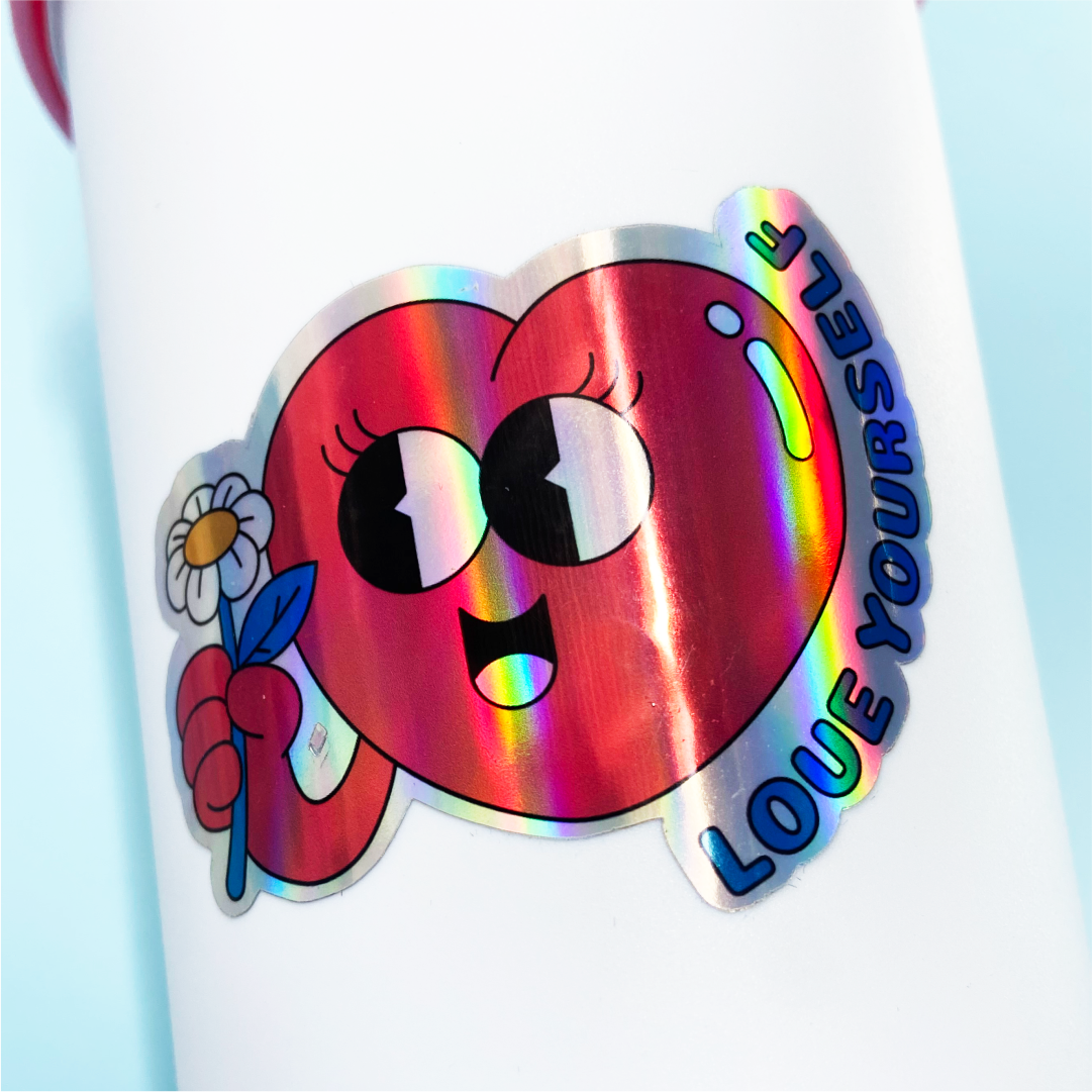 Vinil imprimible adhesivo holográfico brillante – Happy Papers