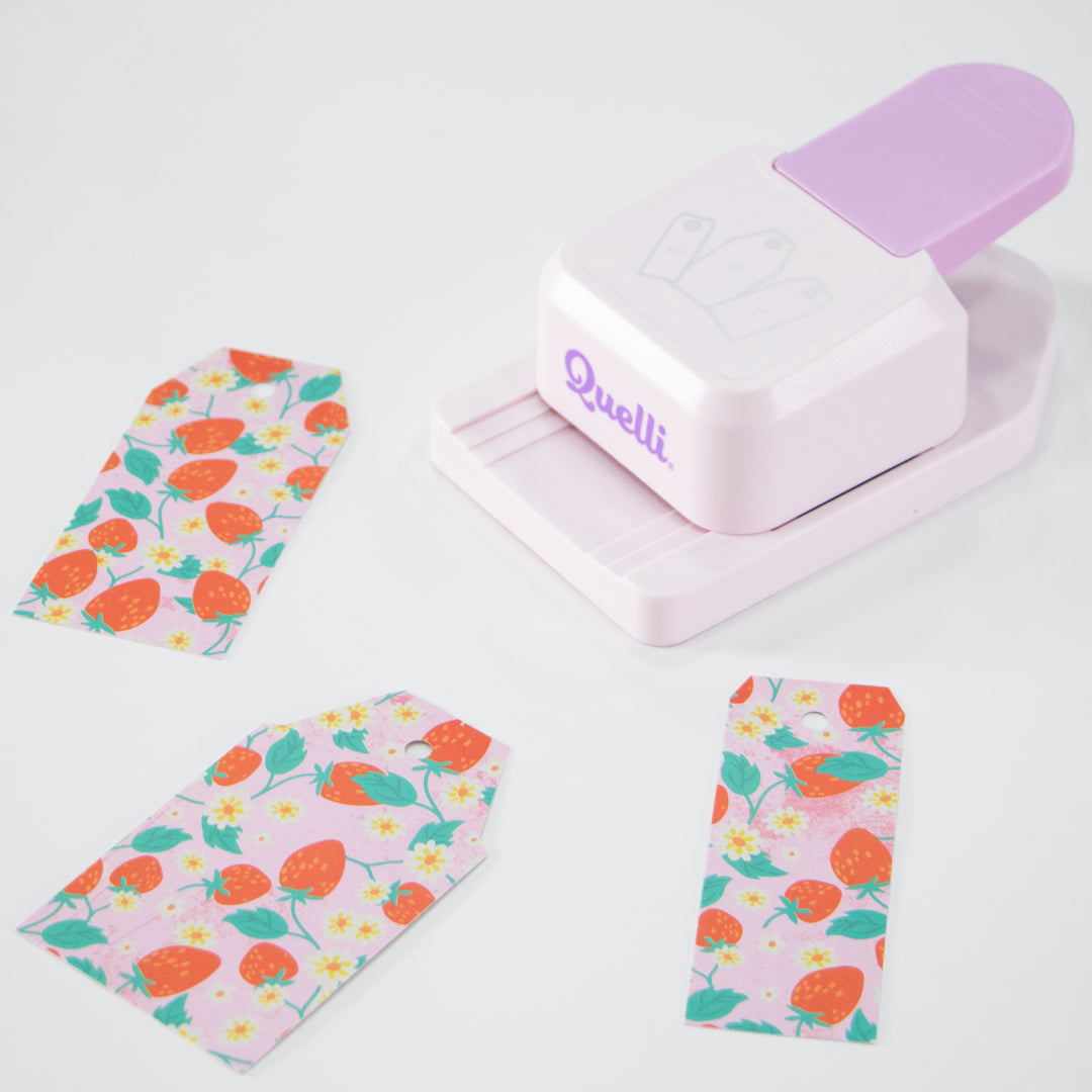 Perforadora Etiquetas Corte Recto Quelli – Happy Papers